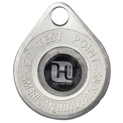 RFID Tear Drop Tag - Steel